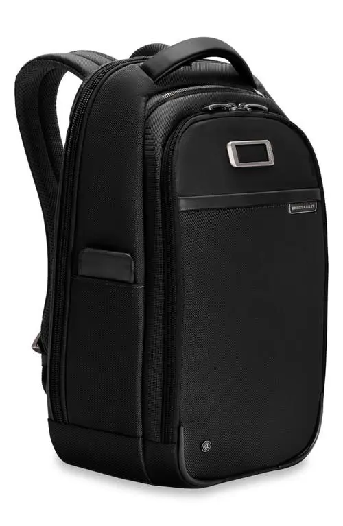 Briggs & Riley Work Slim Backpack - Black