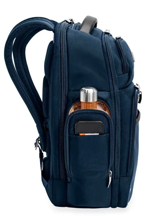 Briggs & Riley Medium Work Cargo Backpack - Navy