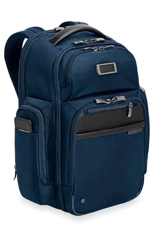 Briggs & Riley Medium Work Cargo Backpack - Navy
