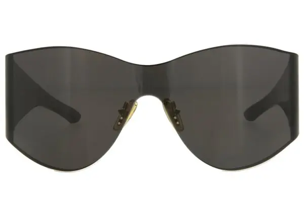 Balenciaga Oversized Shield Sunglasses - Grey (bb0122s/30009742/004)
