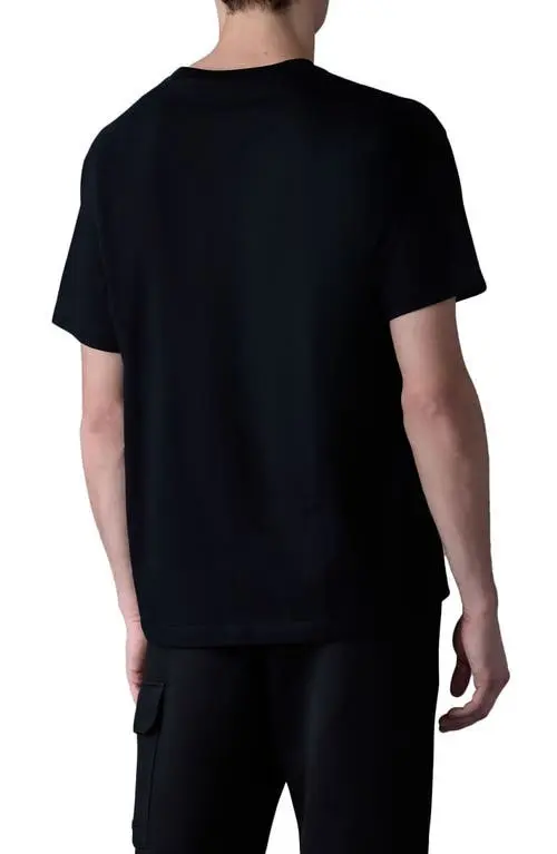 Mackage Tee-r Silicone Logo Organic Cotton T-shirt - Black