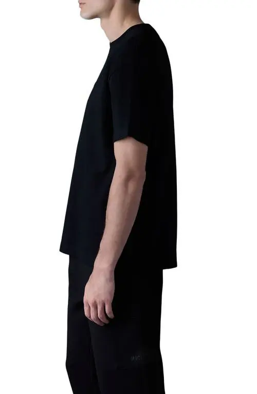 Mackage Tee-r Silicone Logo Organic Cotton T-shirt - Black