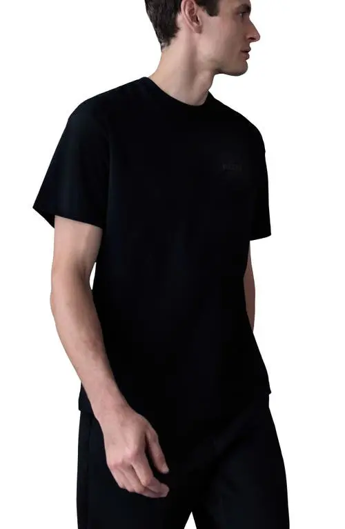 Mackage Tee-r Silicone Logo Organic Cotton T-shirt - Black