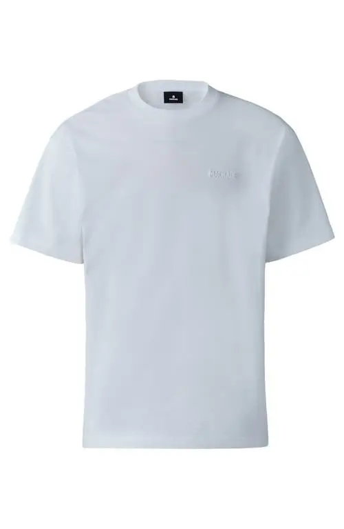 Mackage Tee-r Silicone Logo Organic Cotton T-shirt - White