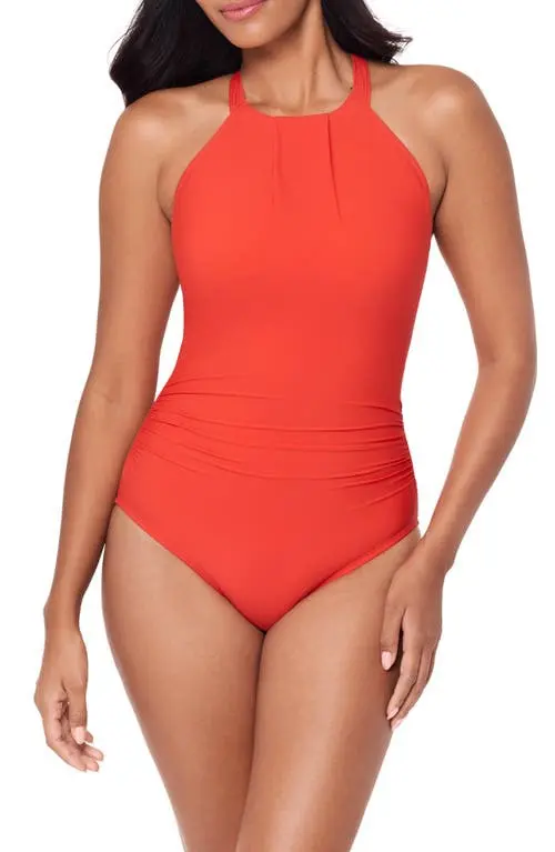 Magicsuit Amelia Open Back One-piece Swimsuit - Tigerlily