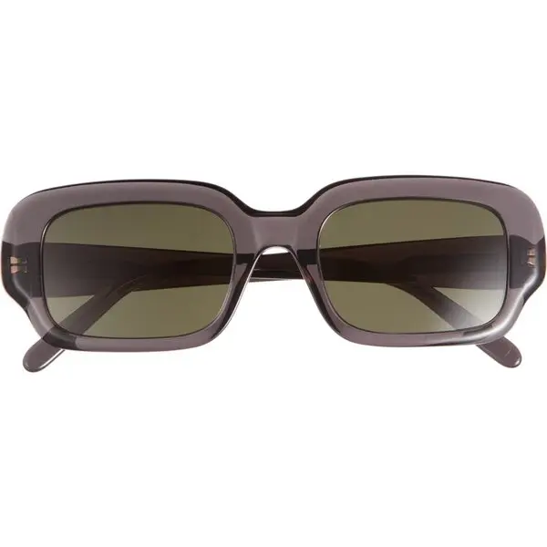Loewe 51mm Rectangular Sunglasses - Grey/other /green