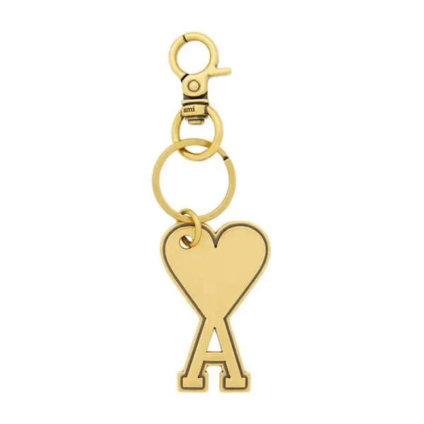 Ami De Coeur Keyring - Brass