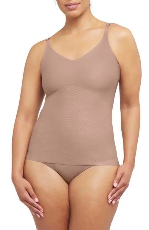 Spanx Spanxshape™ Invisible Cotton Blend Cami - Cafe Au Lait