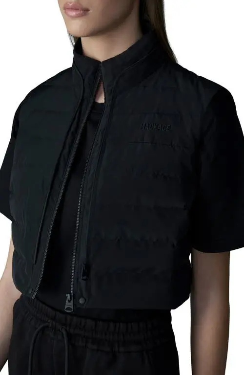 Mackage Priscilla 3-in-1 Hybrid Jacket With Down Vest - Black