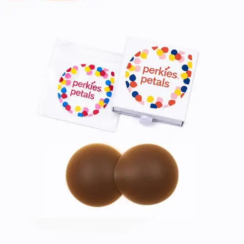 PERKIES Petals Nipple Covers - Dark Nude