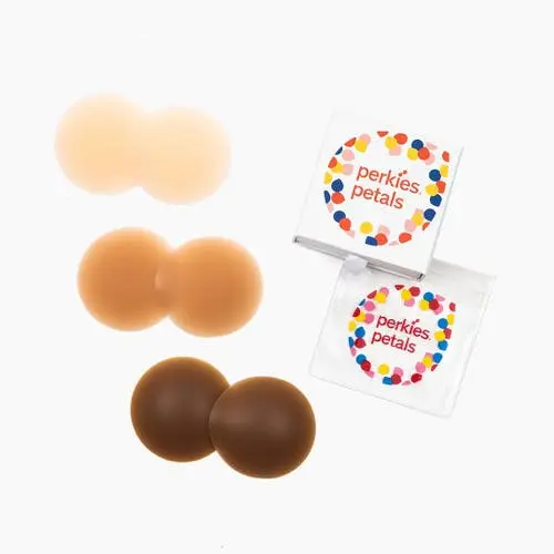 PERKIES Petals Nipple Covers - Medium Nude