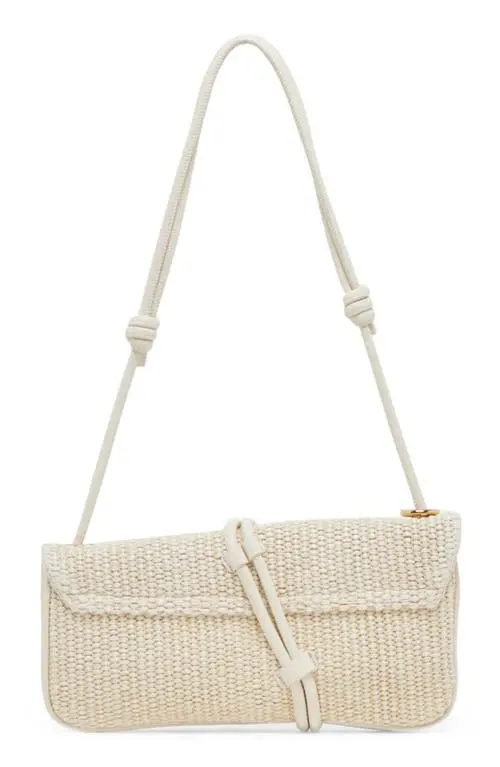Dolce Vita Alice Raffia Shoulder Bag - Natural