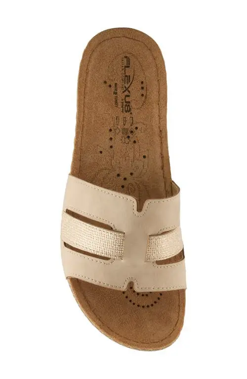 SPRING STEP SHOES Tethys Slide Sandal - Bone