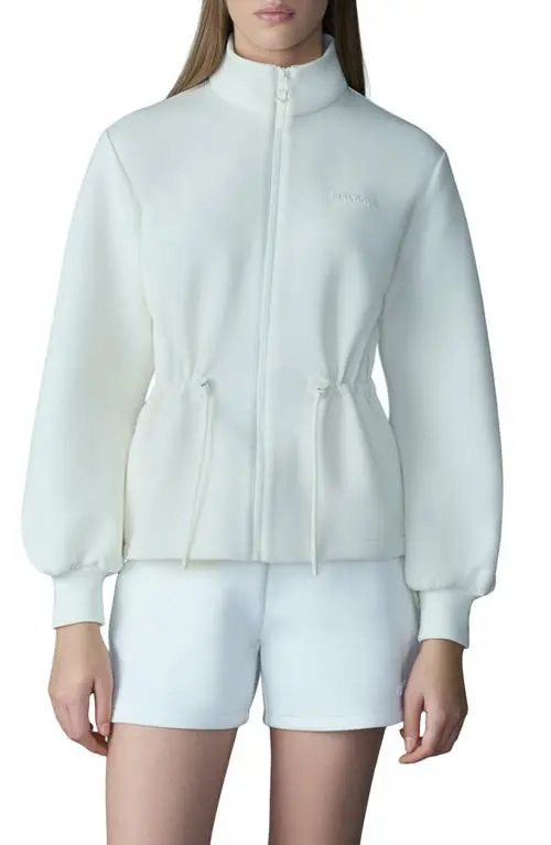 Mackage Finola Double Face Jersey Jacket - Cream