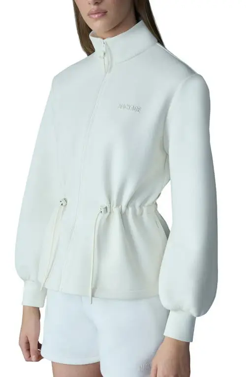 Mackage Finola Double Face Jersey Jacket - Cream