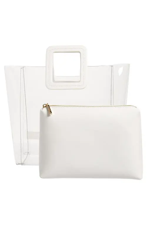 Staud Shirley Transparent Handbag