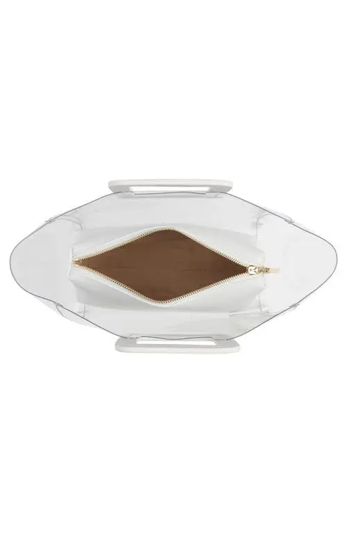 Staud Shirley Transparent Handbag