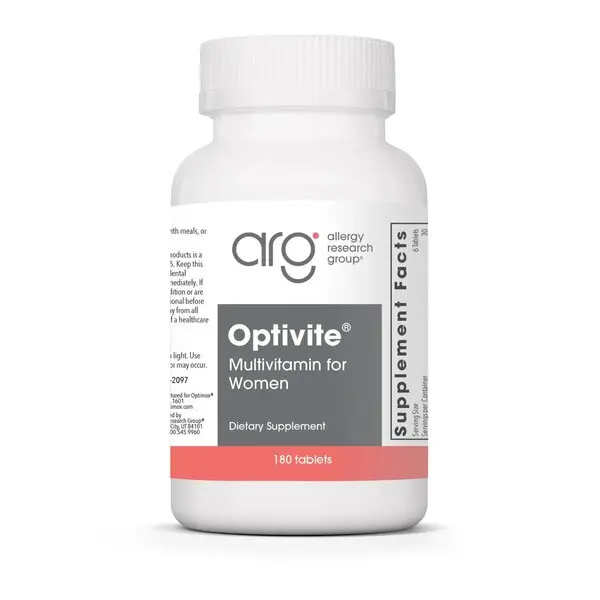 ALLERGY RESEARCH GROUP Optivite 180 Tablets - One-color