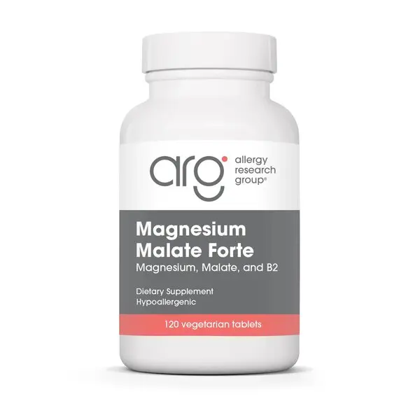ALLERGY RESEARCH GROUP Magnesium Malate Forte 120 Tablets - One-color