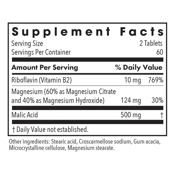 ALLERGY RESEARCH GROUP Magnesium Malate Forte 120 Tablets