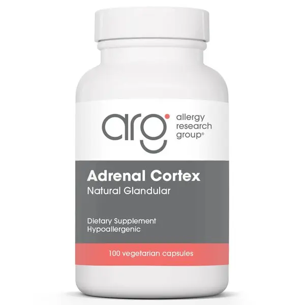 ALLERGY RESEARCH GROUP Adrenal Cortex Natural Glandular 100 Capsules