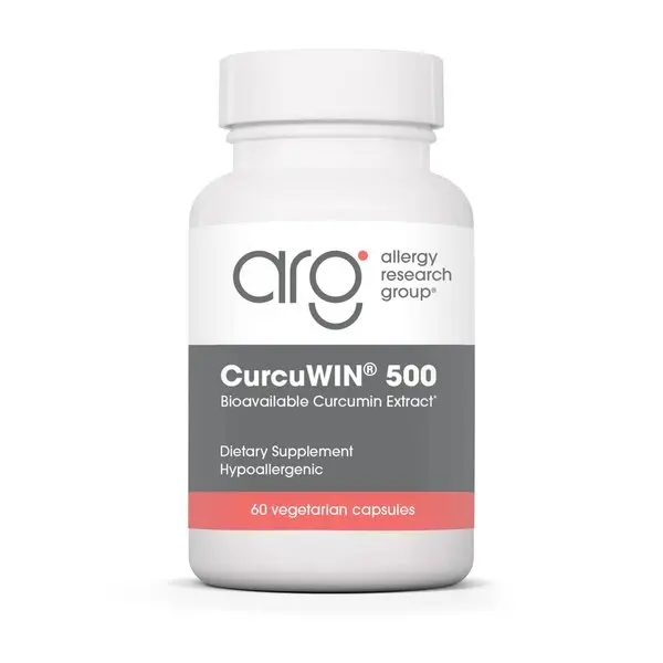 ALLERGY RESEARCH GROUP Curcuwin 500 60 Capsules - One-color