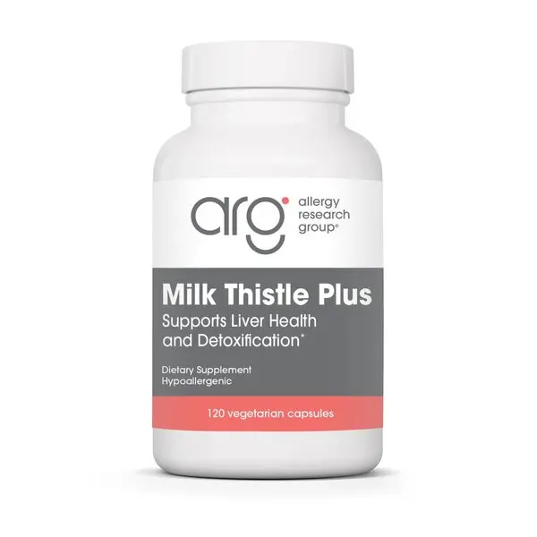 ALLERGY RESEARCH GROUP Milk Thistle Plus 120 Capsules - One-color