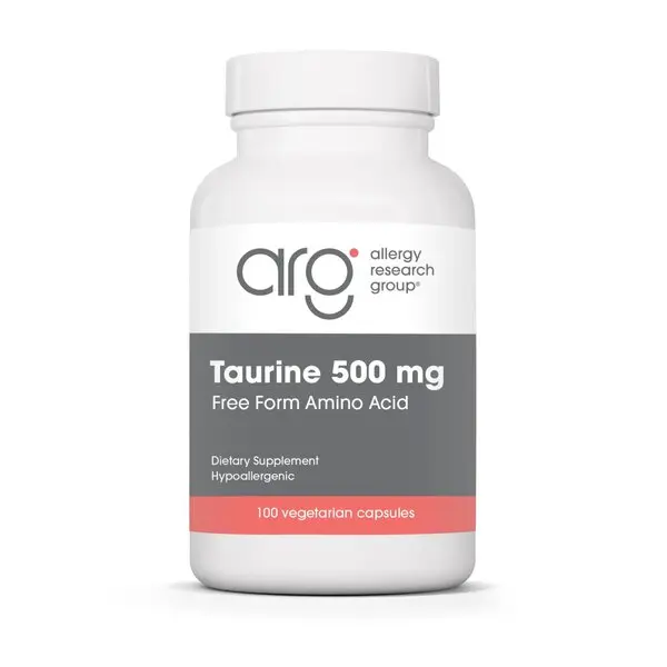 ALLERGY RESEARCH GROUP Taurine 500mg 100 Capsules - One-color