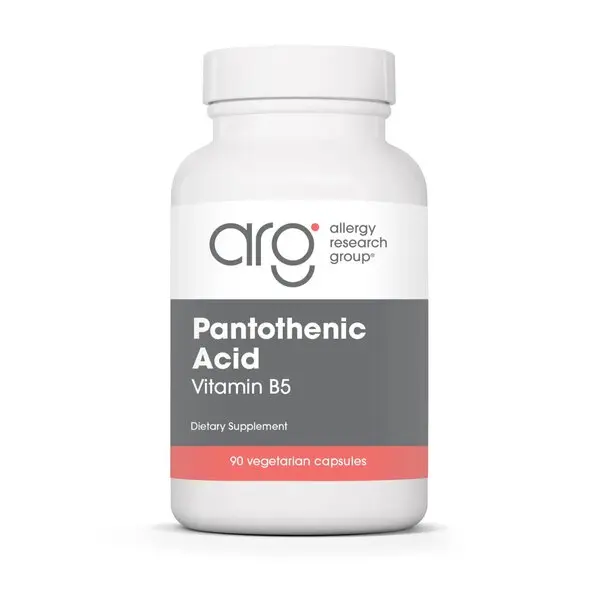 ALLERGY RESEARCH GROUP Pantothenic Acid 90 Capsules - One-color