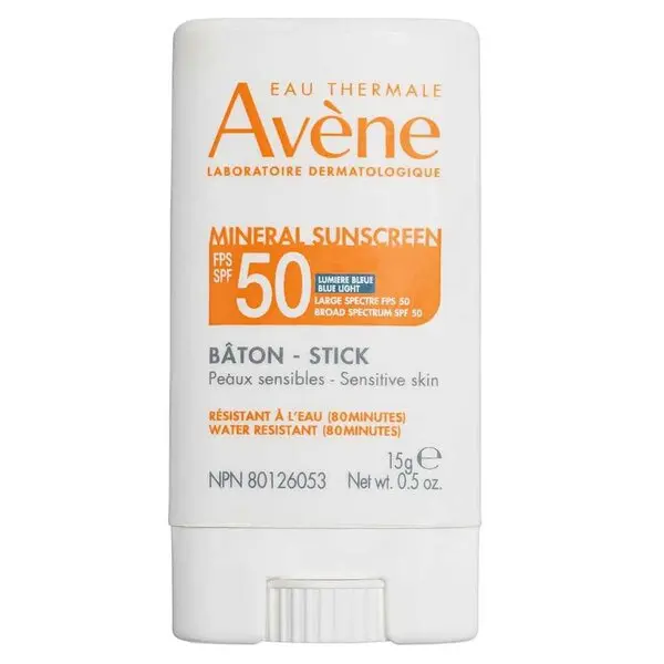 EAU THERMALE AVENE Mineral Sunscreen Balm Stick Spf 50 - One-color