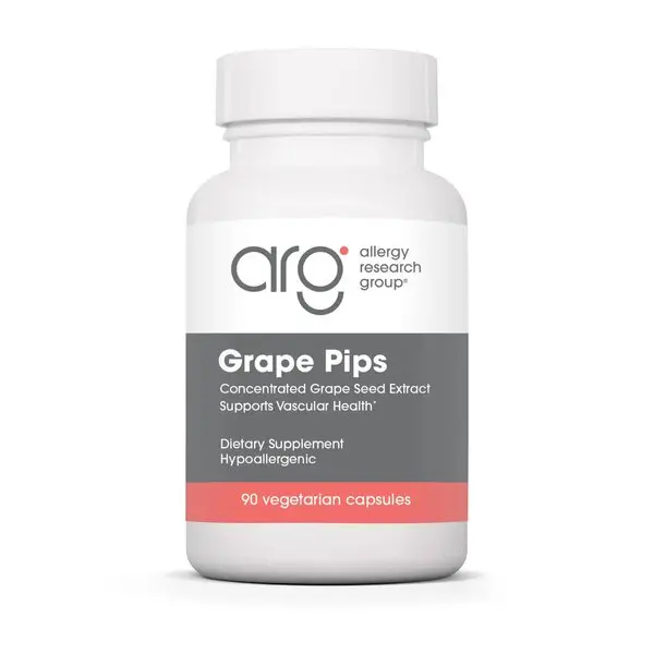 ALLERGY RESEARCH GROUP Grape Pips 100mg 90 Capsules - One-color