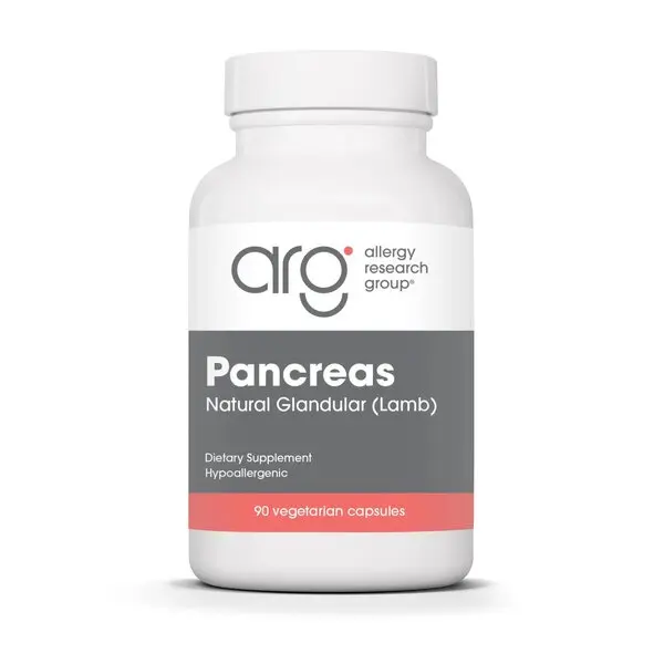 ALLERGY RESEARCH GROUP Pancreas 425mg 90 Capsules - One-color