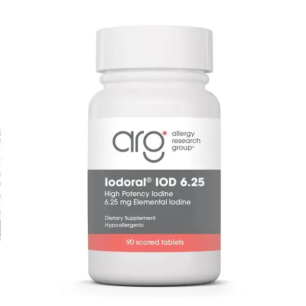 ALLERGY RESEARCH GROUP Iodoral 6.25mg 90 Tablets - One-color
