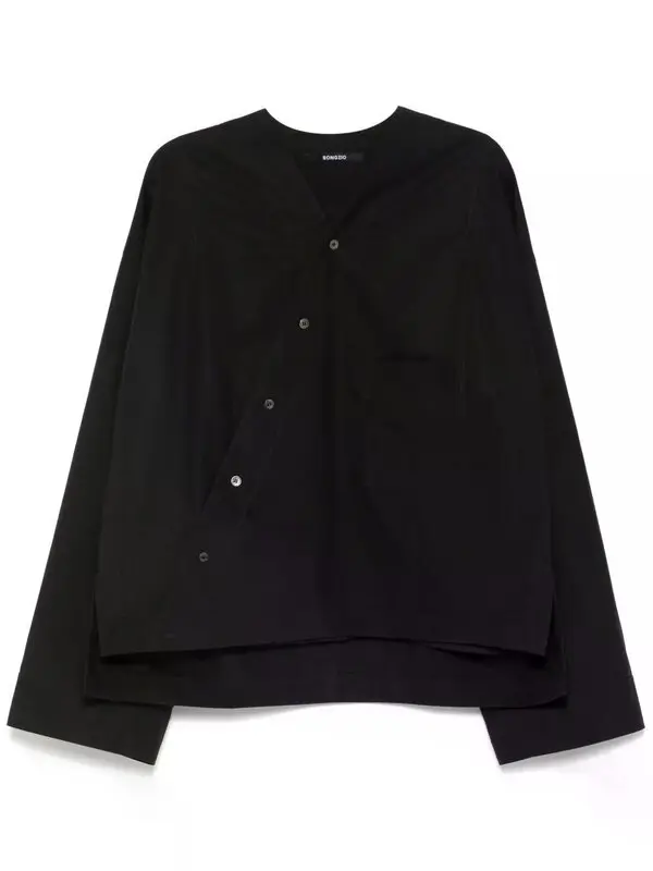 SONGZIO Bias-cut Shirt