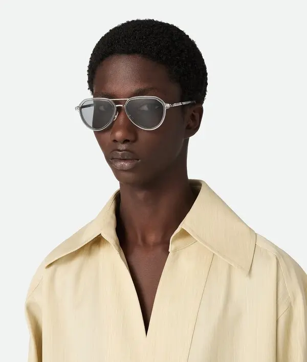 BOTTEGA  VENETA Bottega Veneta Forte Aviator Sunglasses