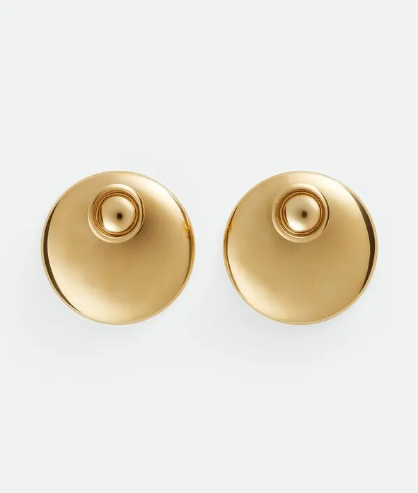 BOTTEGA  VENETA Large Concave Earrings