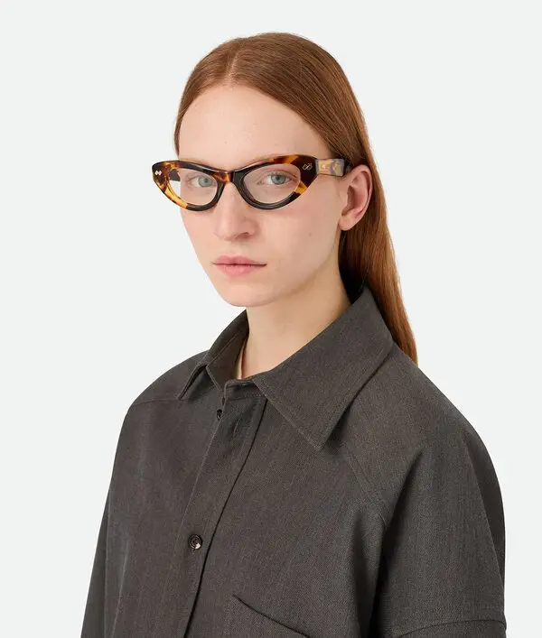 Bottega Veneta Cat Eye Eyeglasses