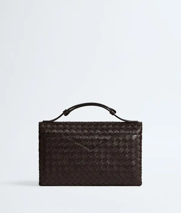 Bottega Veneta Intrecciato Leather Knot Lock Cross-body Bag - Fondant