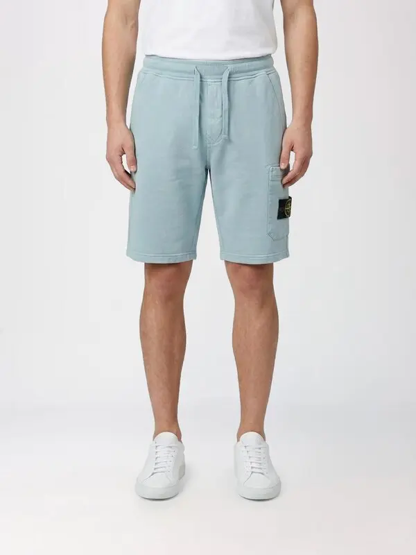 Stone Island Cargo Shorts - Blue 1