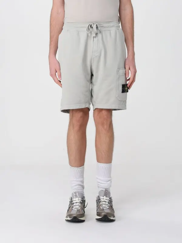 Stone Island Cargo Shorts - Pearl