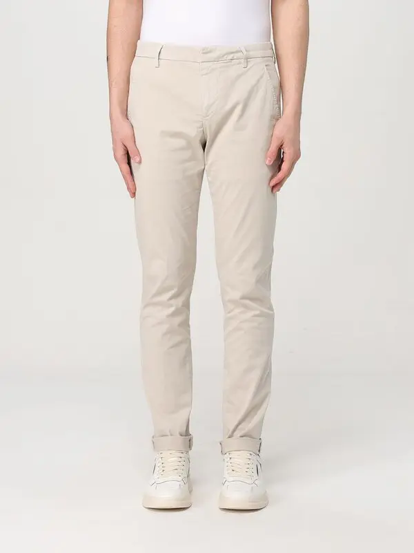 DONDUP Tailored Trousers - Cream