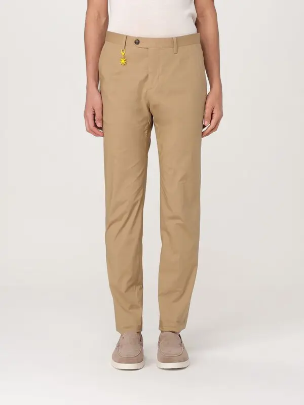MANUEL RITZ Trousers - Beige