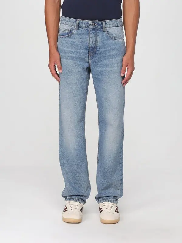 AMI Paris Straight Leg Jeans - Blue
