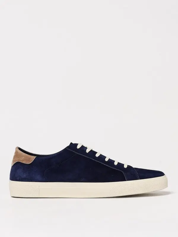 Brunello Cucinelli Suede Low Top Sneakers - Blue