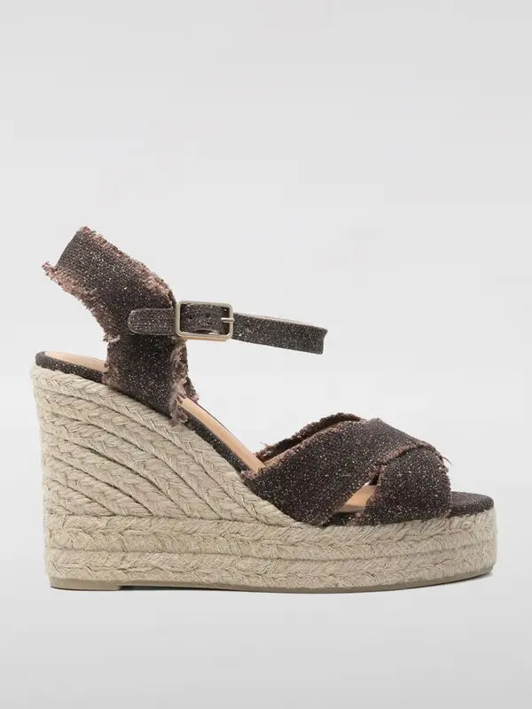 CastaÑer Espadrille Wedge Sandal - Brown