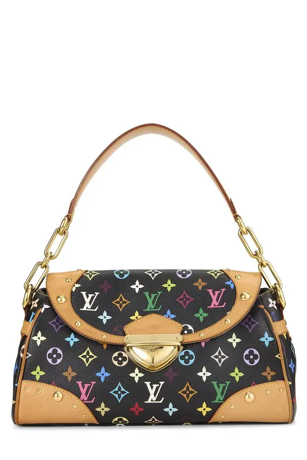 LOUIS VUITTON Takashi Murakami Monogram Multicolore Beverly - Black