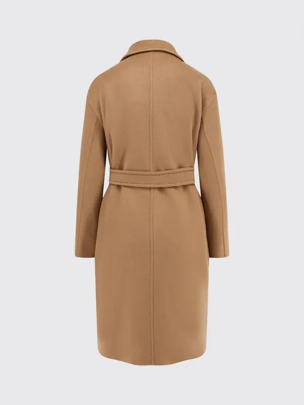 Max Mara Belted Wool Coat - Beige