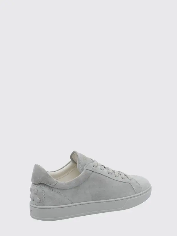 TOD'S Suede Lace-up Sneakers - Grey