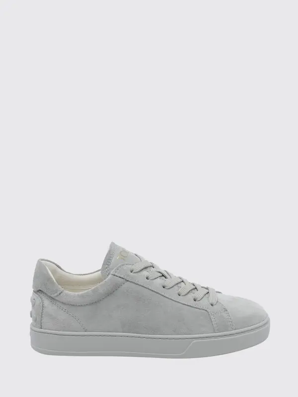 TOD'S Suede Lace-up Sneakers - Grey