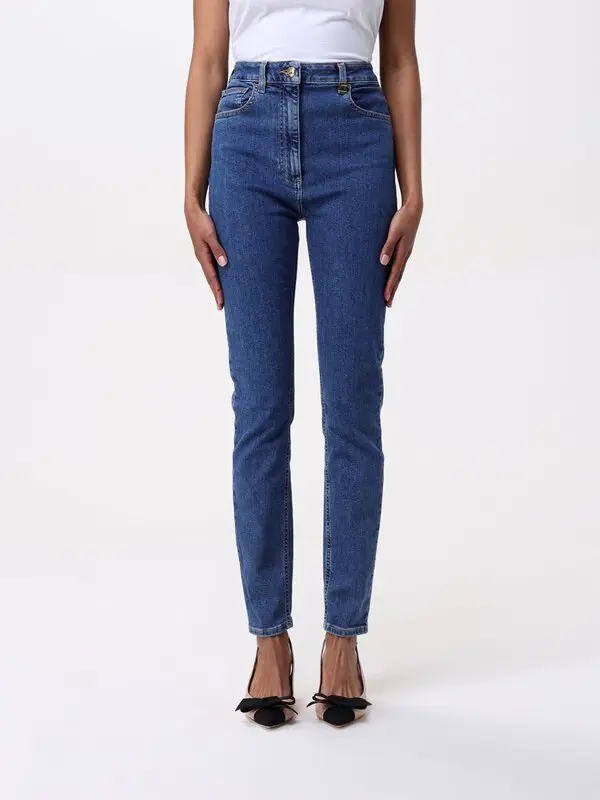 Elisabetta Franchi Straight Leg Jeans